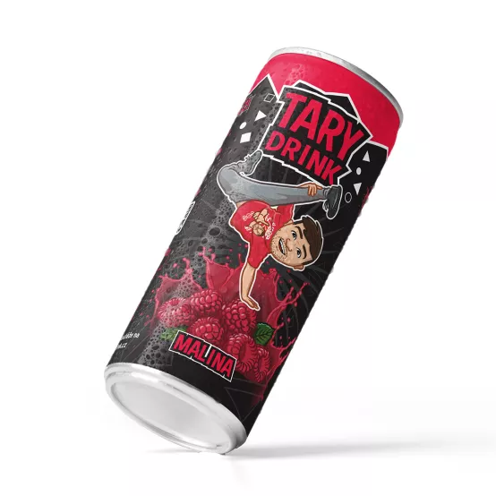 Tary Drink, Malina 250ml | Tary Shop | Parkour oblečení a doplňky